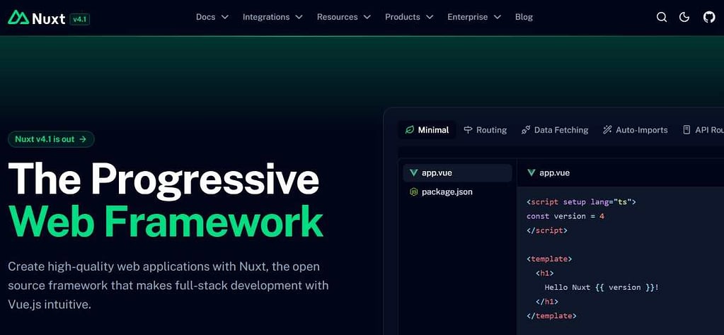 13 Best Frameworks for Building Modern Web App in 2025