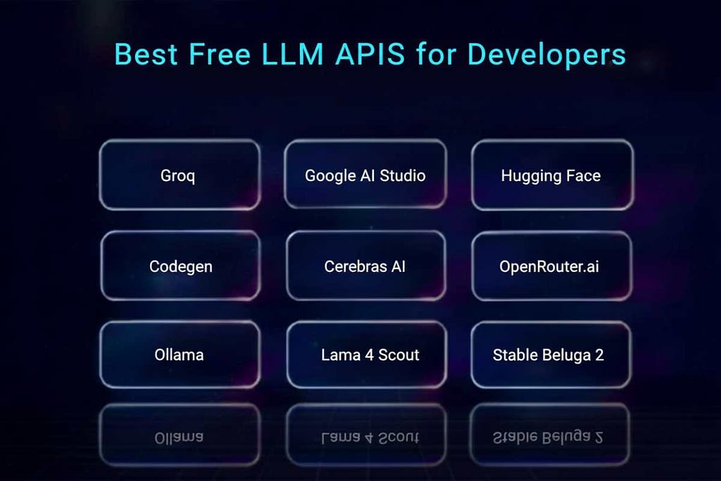 9 Best Free LLM APIs for Developers in 2026