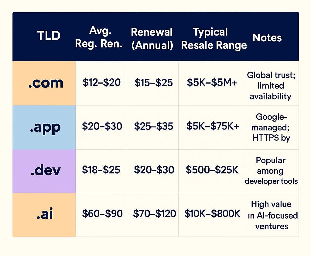 .dev vs .ai: Which Extension Do Developers Prefer in 2026