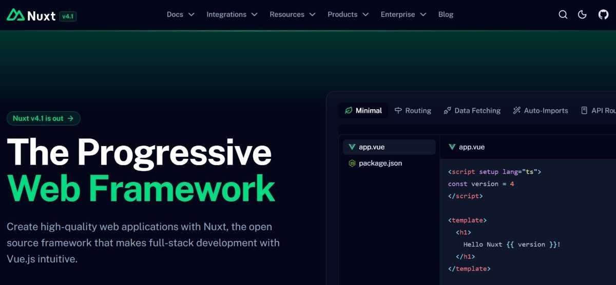13 Best Frameworks for Building Modern Web App in 2025