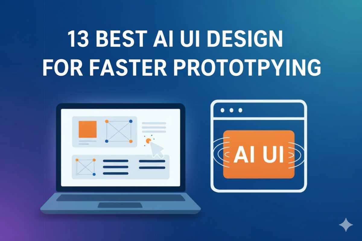 13 Best AI UI Design for Faster Prototyping in 2026