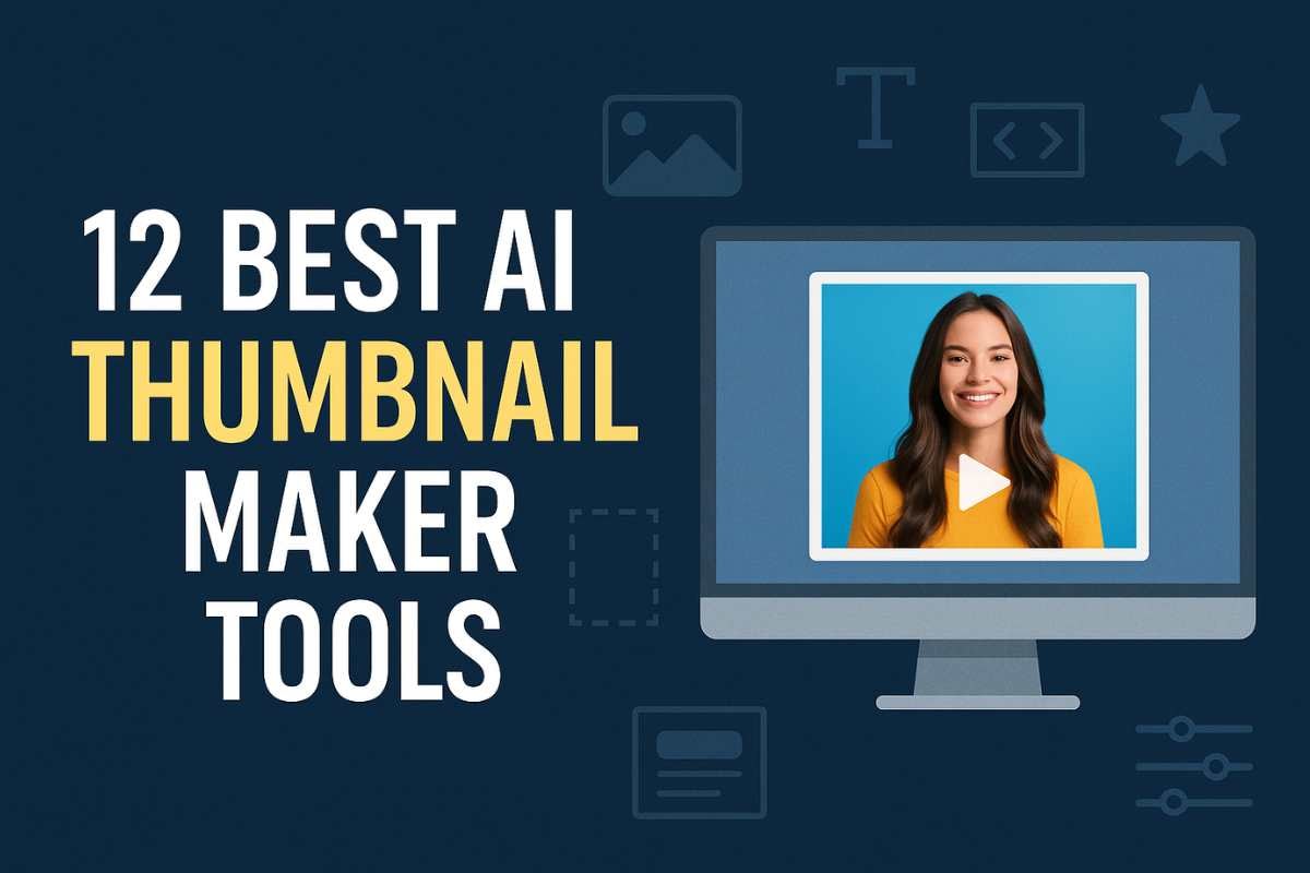 12 Best AI Thumbnail Maker Tools To Use In 2026