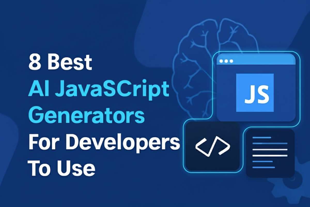 8 Best AI JavaScript Generators For Developers To Use In 2026