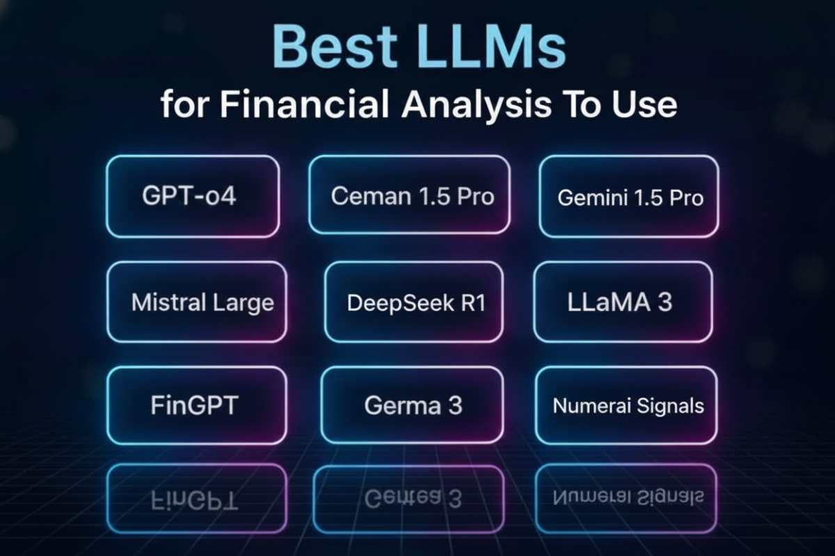 9 Best LLMs for Financial Analysis To Use in 2026