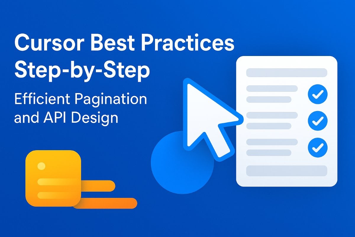 Cursor Best Practices Step-by-Step: Efficient Pagination and API Design