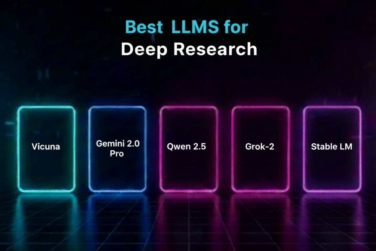 7 Best LLMs for Deep Research to Try in 2026