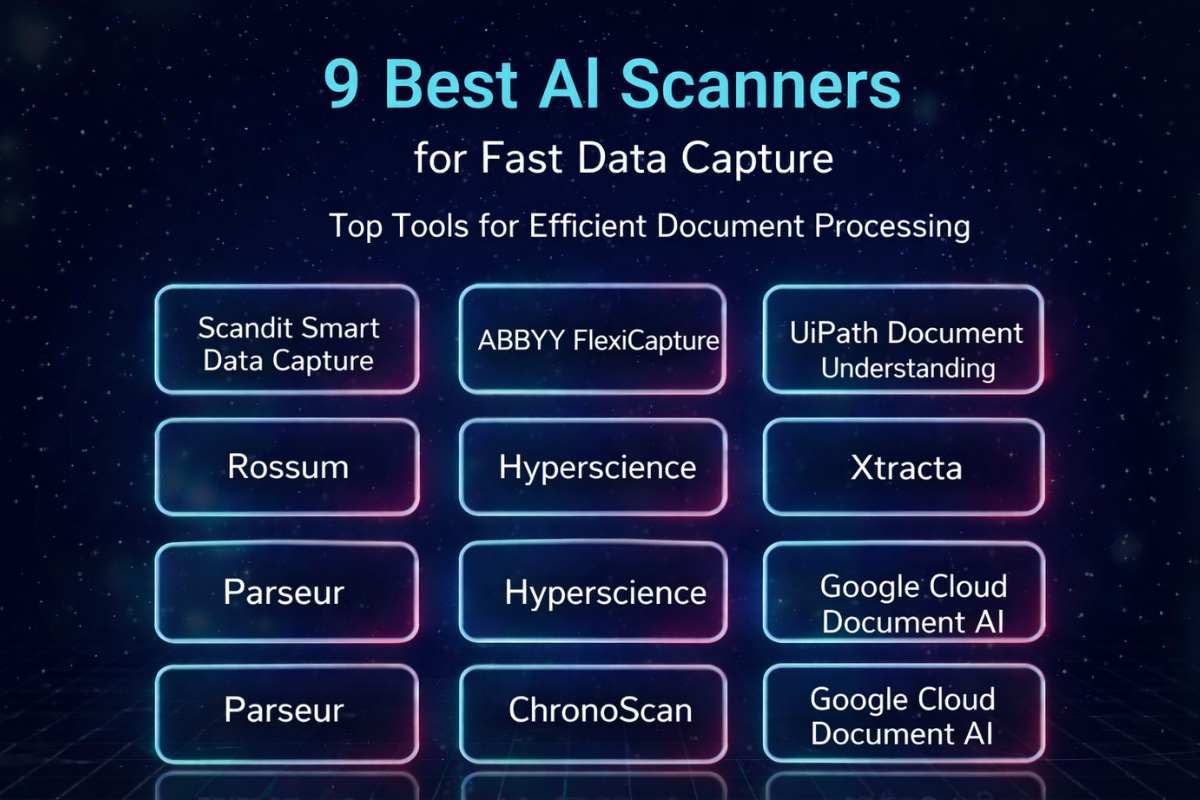 9 Best AI Scanner for Fast Data Capture in 2026