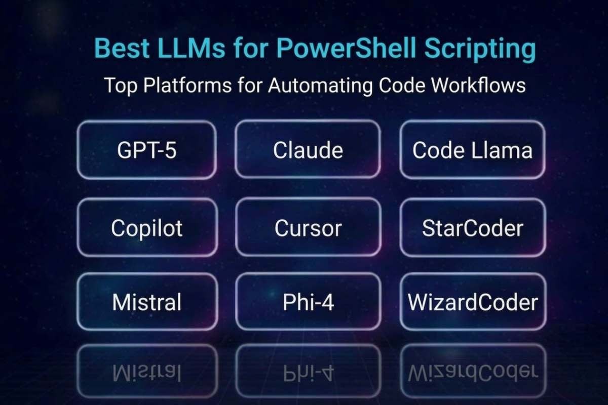 9 Best LLMs for PowerShell Scripting in 2026