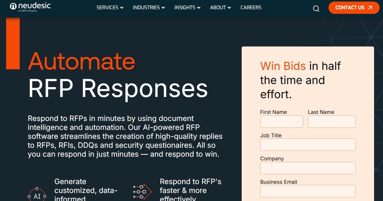 11 Best AI RFP Response Automation Software For 2026