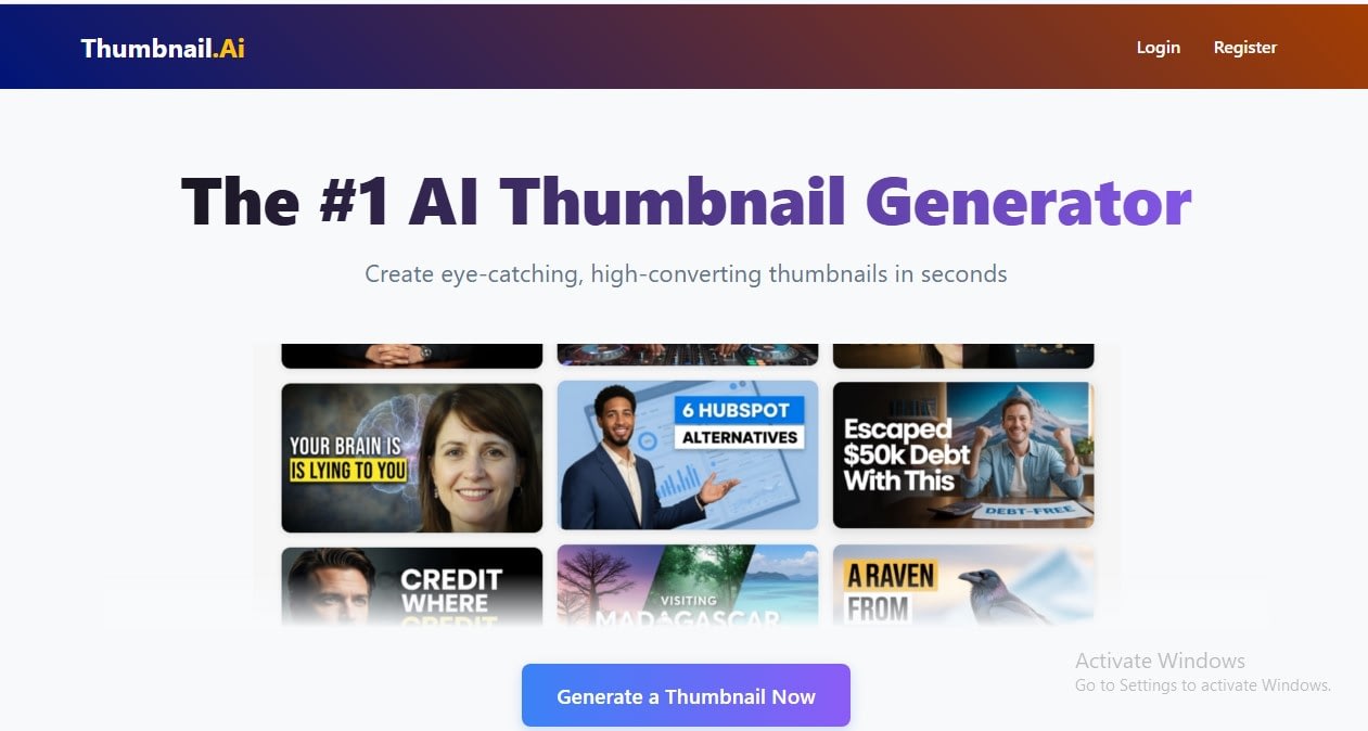 12 Best AI Thumbnail Maker Tools To Use In 2026