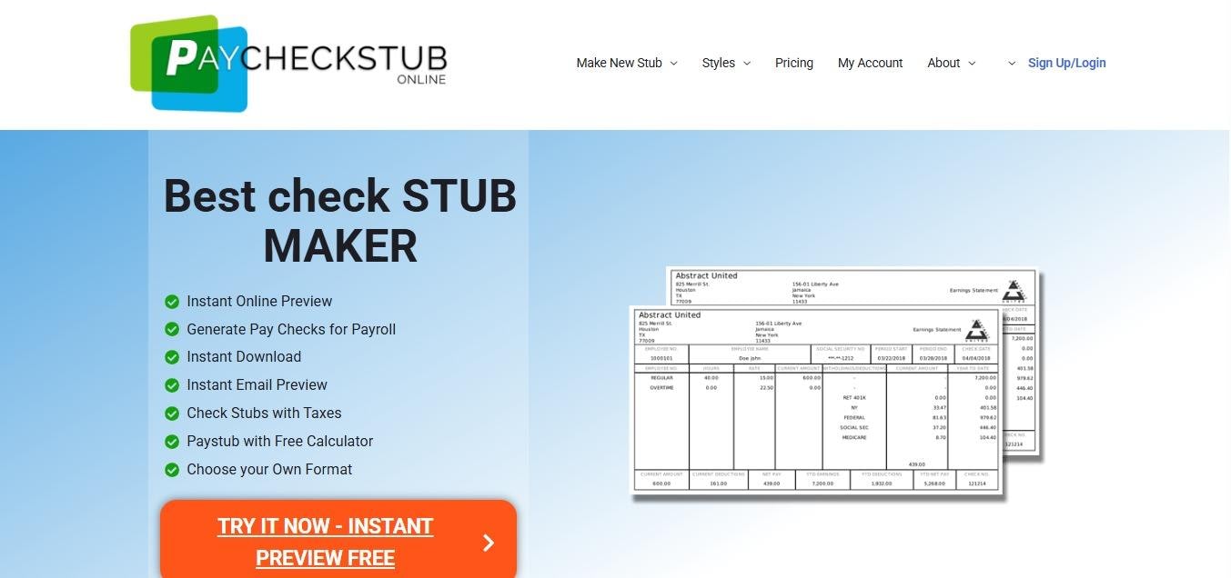 9 Best Free Paystub Generators To Use In 2026