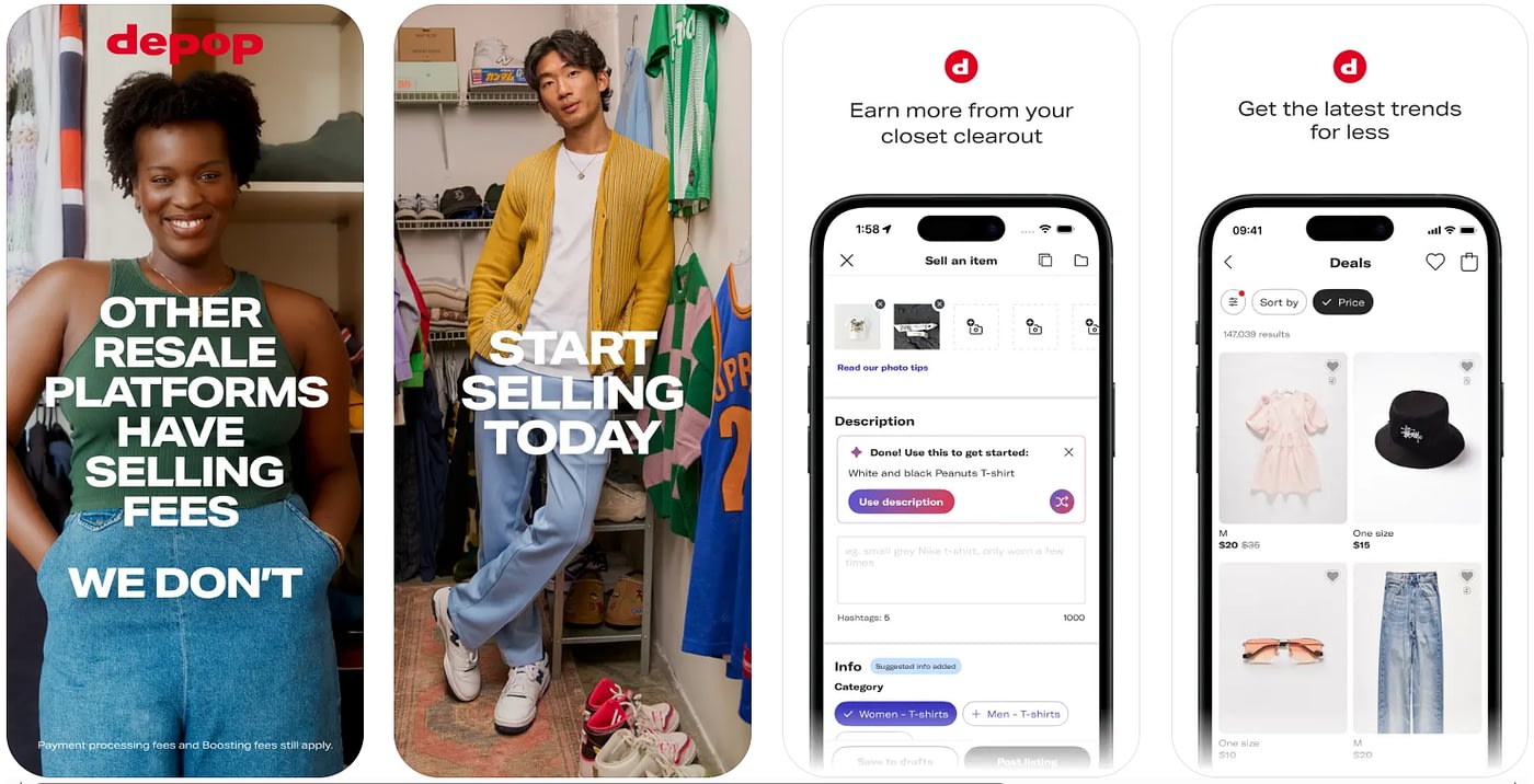 11 Best Apps Like Depop To Use In 2025