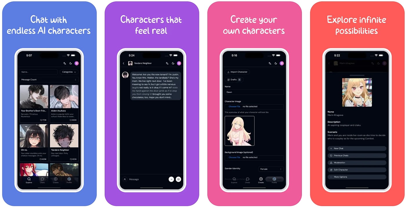 15 Best Apps Like Character AI To Try In 2026