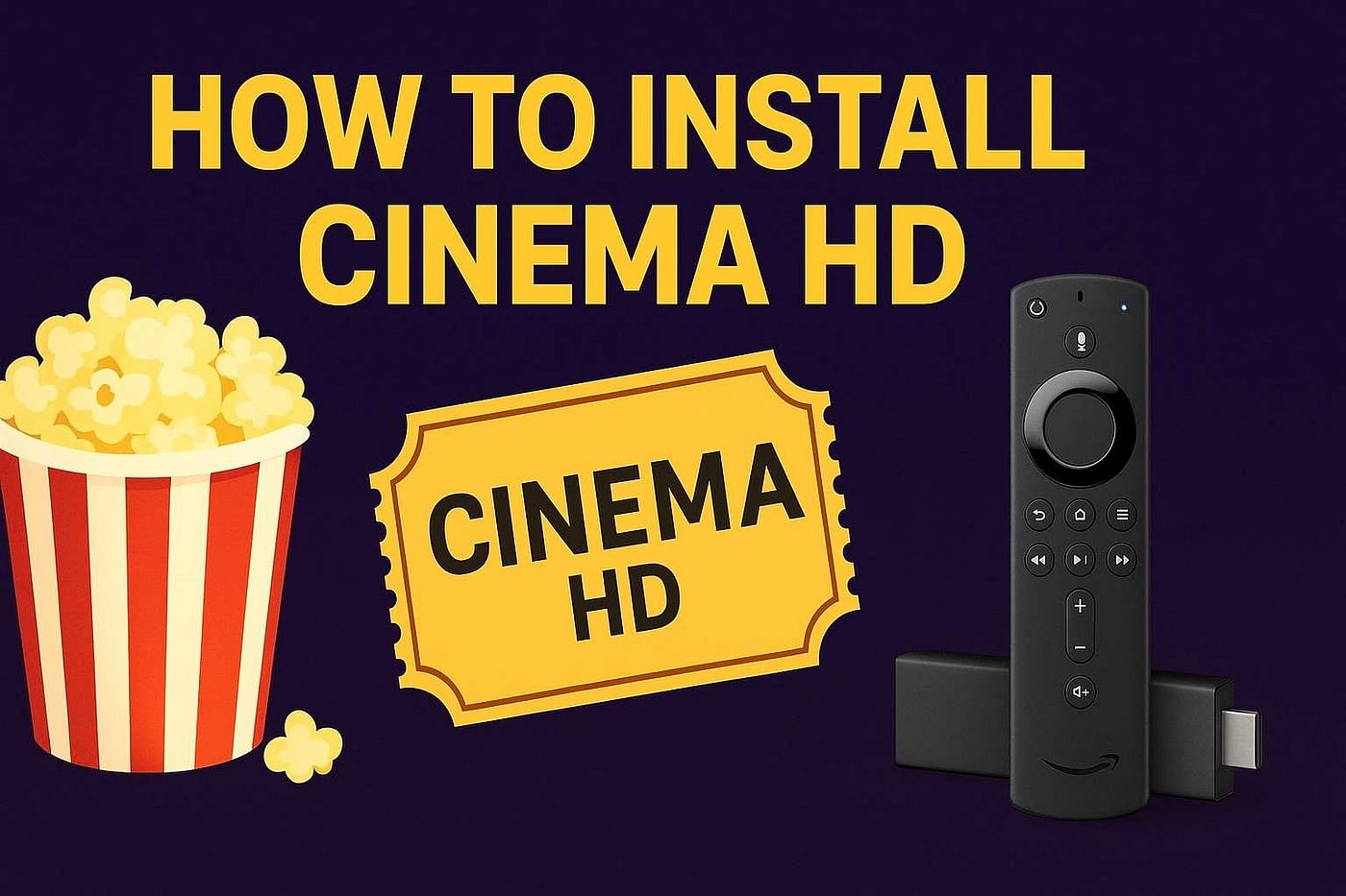 How To Install Cinema HD Step By Step