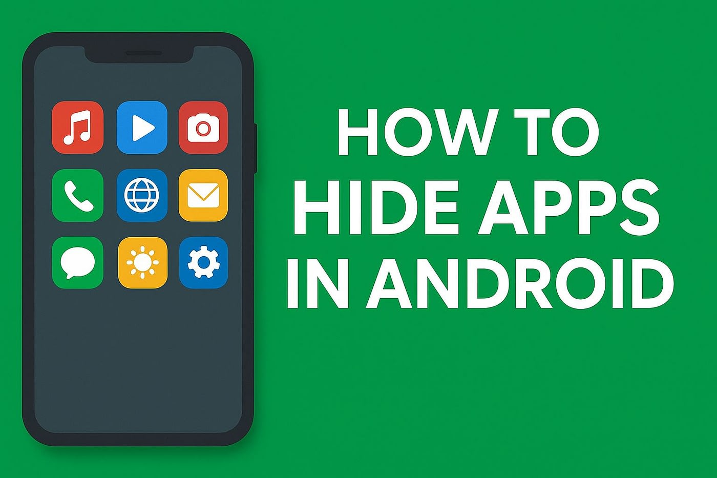 How to Hide Apps in Android Step By Step