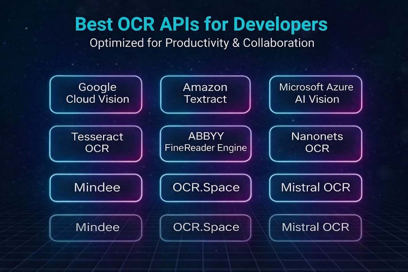 9 Best OCR APIs for Developers in 2026