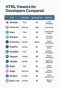 14 Best HTML Viewer For Developers To Use In 2025