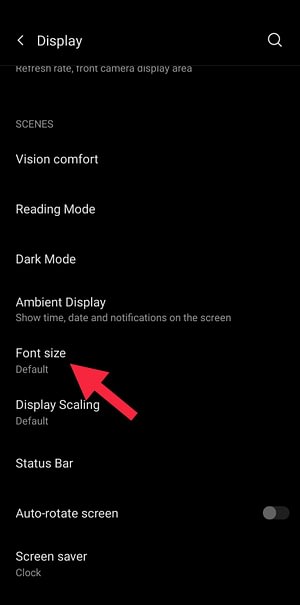 How to Change Font Size on Android Without Settings
