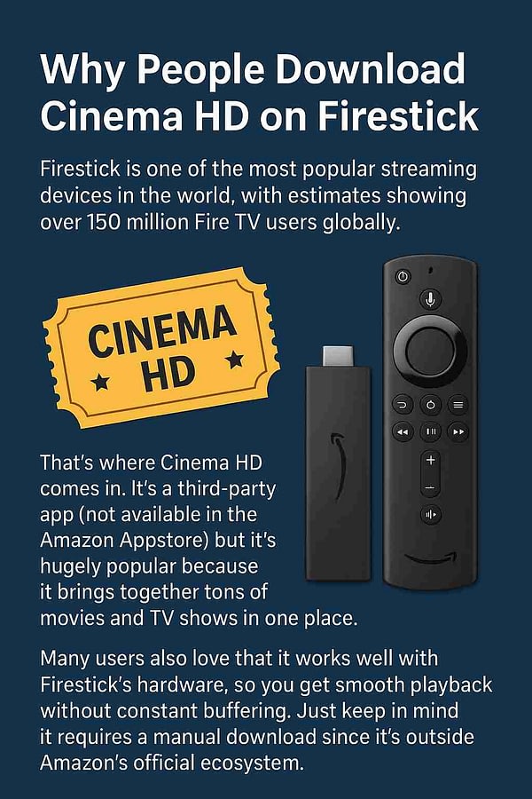 How to Download Cinema HD on Firestick Step By Step