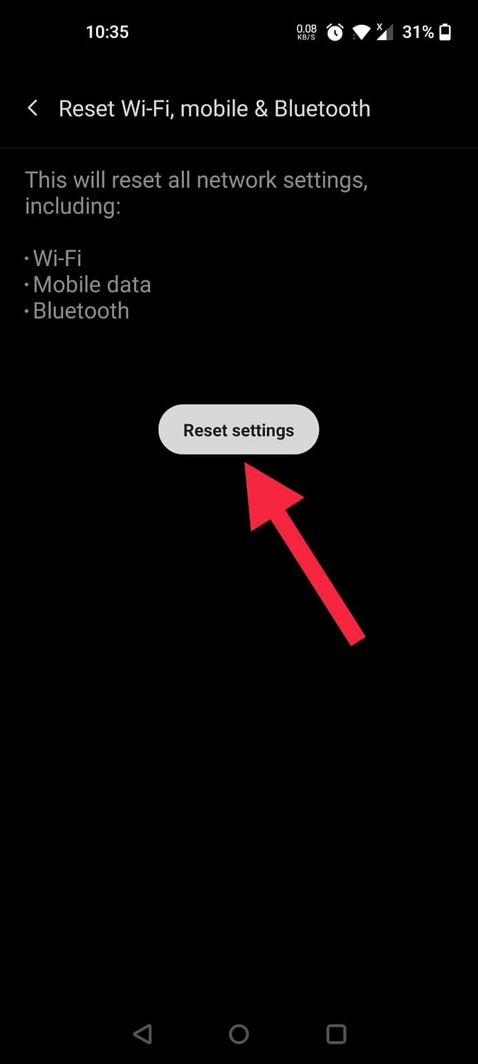 How to Reset Network Settings in Android Step by Step