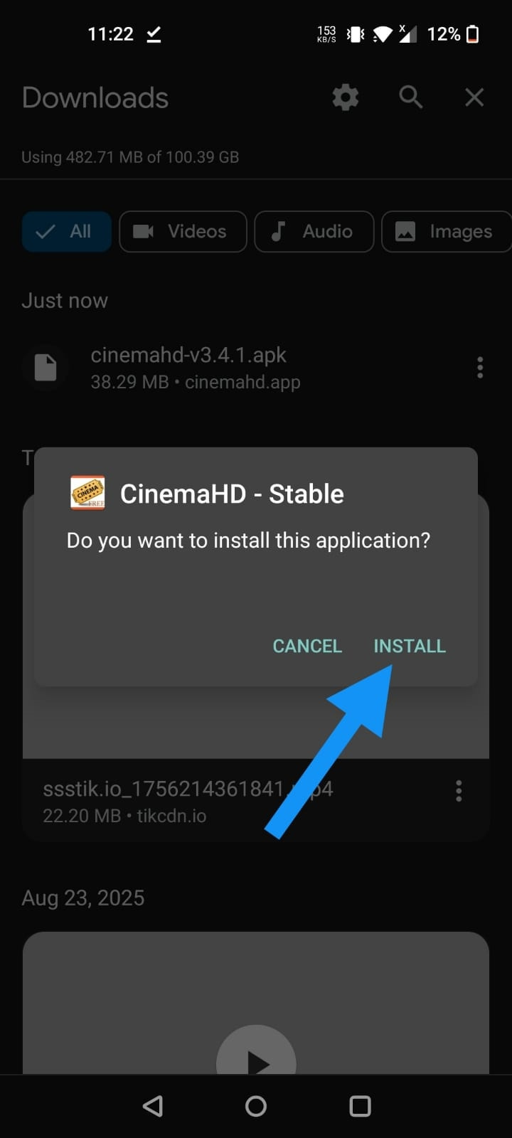 How To Install Cinema HD Step By Step
