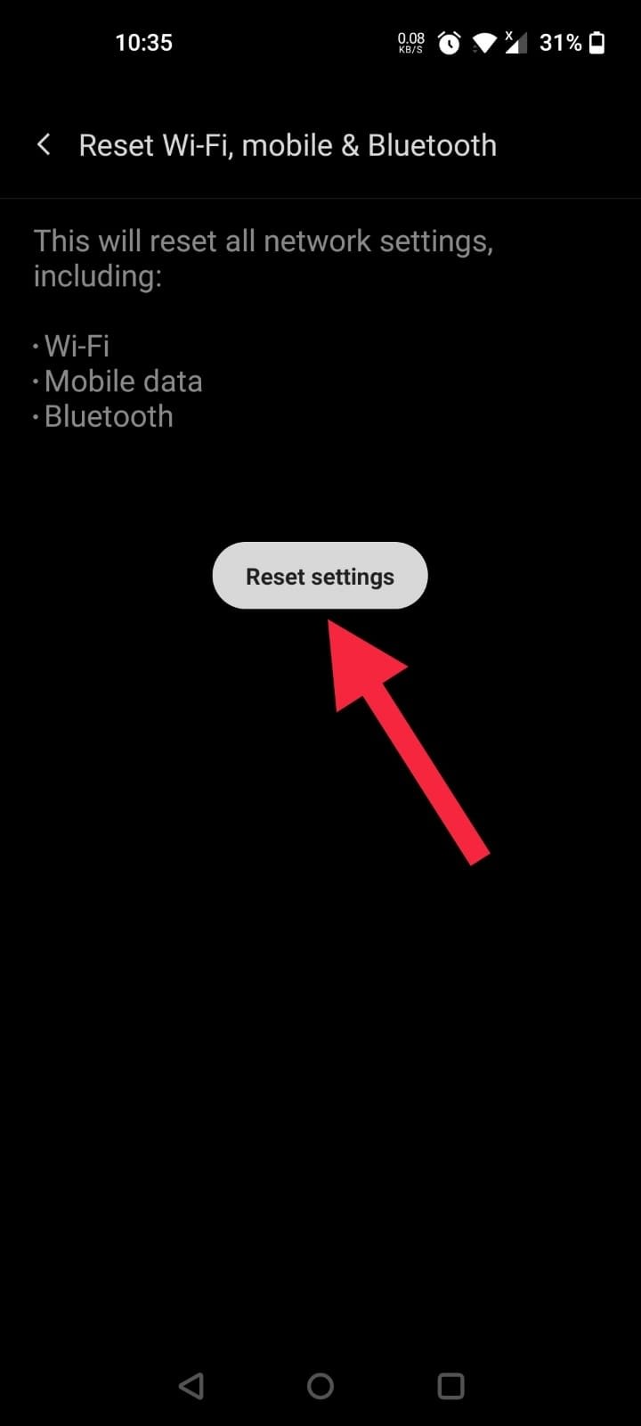 How to Reset Network Settings in Android Step by Step