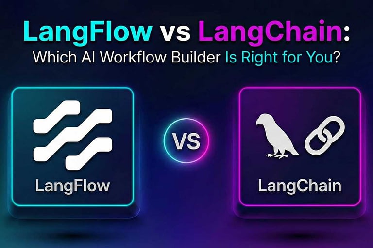 LangFlow vs LangChain: Which AI Workflow Builder Is Right for You?