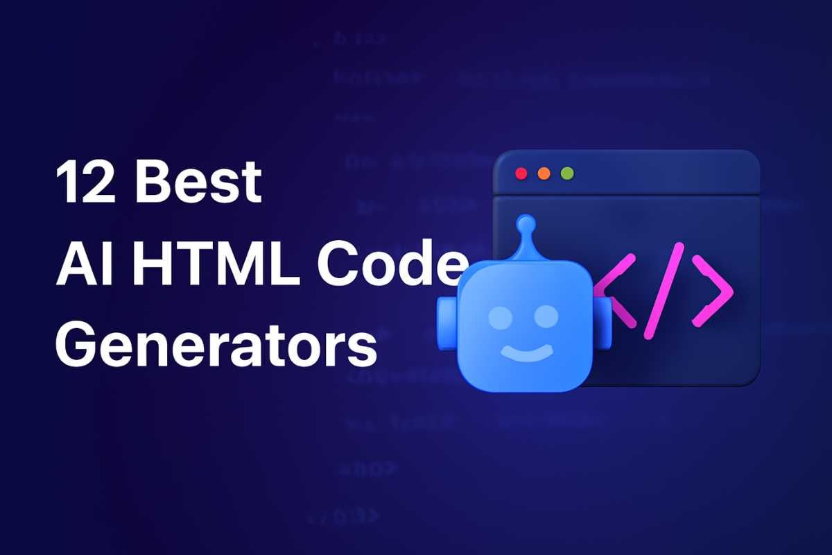 12 Best AI HTML Code Generators for Developers In 2025