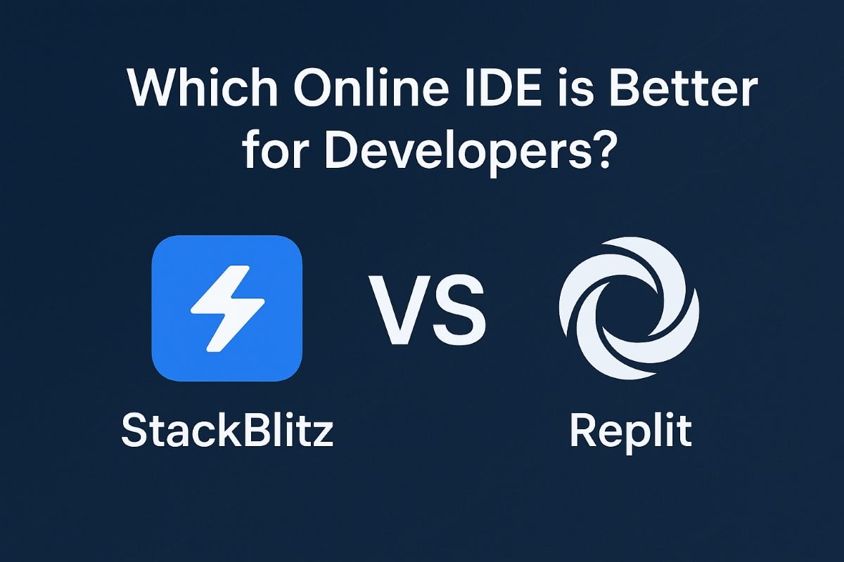 StackBlitz vs Replit: Which Online IDE is Better for Developers 2026?