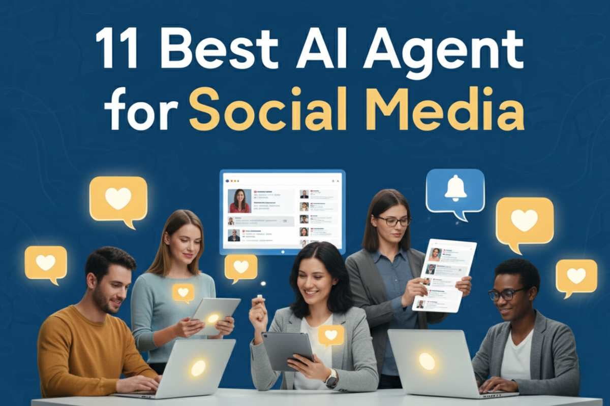 11 Best AI Agent for Social Media To Use in 2026
