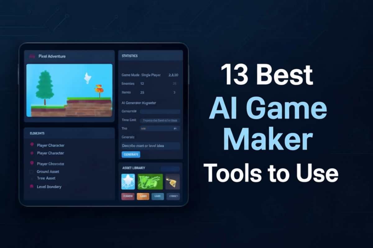 13 Best AI Game Maker Tools To Use in 2026