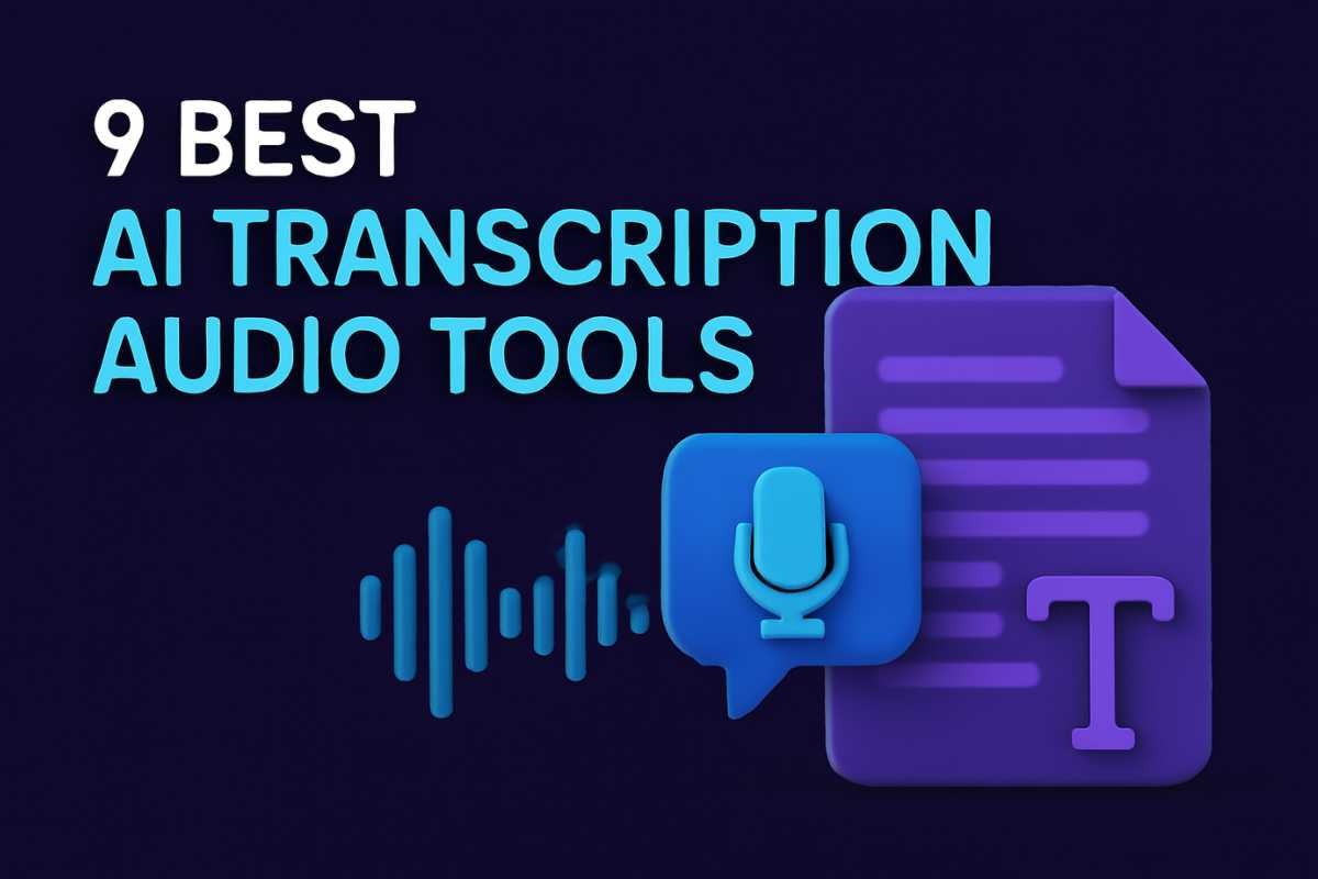 9 Best AI Transcription Audio Tools To Use In 2026