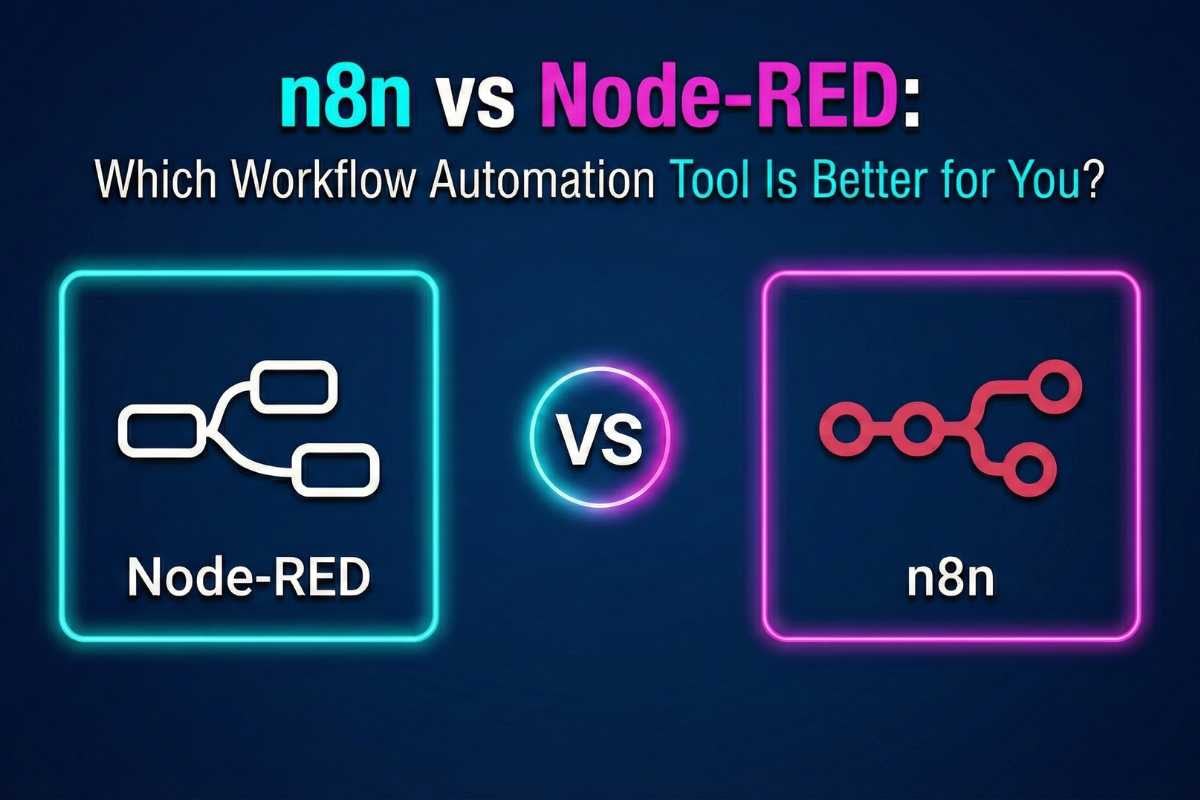 n8n vs Node-RED: Which Workflow Automation Tool Is Best?