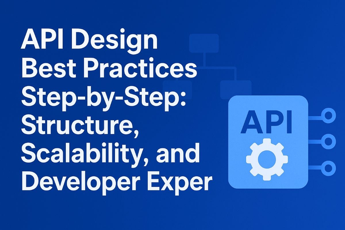 API Design Best Practices Step-by-Step: Structure, Scalability, and Developer Experience