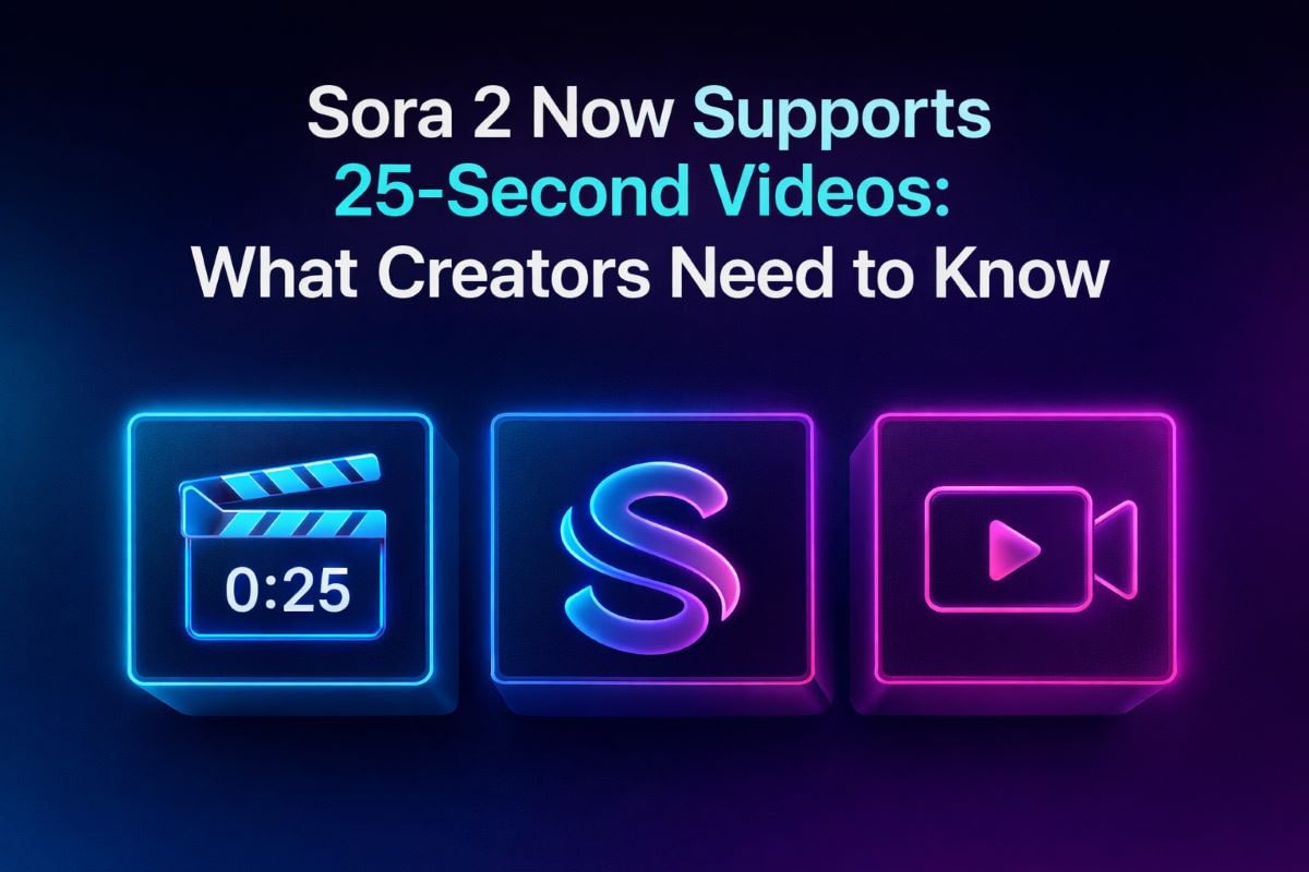 Sora 2 Now Supports 25-Second Videos: What Creators Need to Know